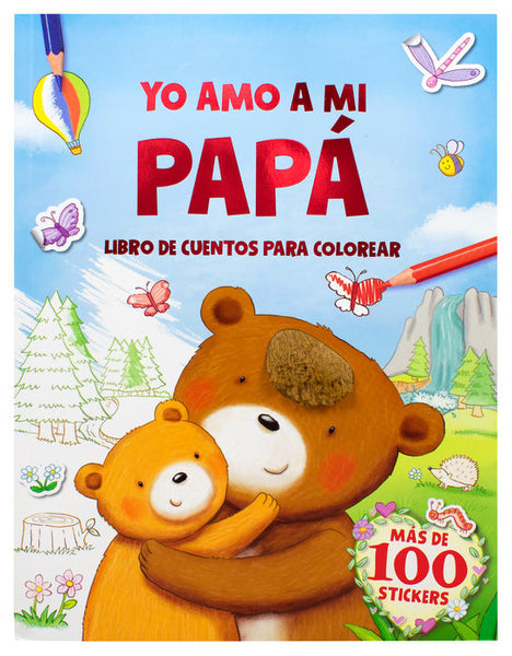YO AMO A MI PAPA LIBRO PARA COLOREAR – LIBRERIA PARTHENON
