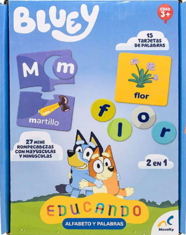 JCA3958 BLUEY ALFABETO Y PALABRAS EDUCA – LIBRERIA PARTHENON