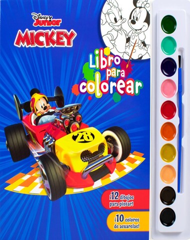 MICKEY LIBRO PARA COLOREAR DISNEY JUNIOR – LIBRERIA PARTHENON