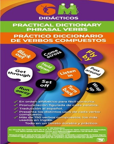 PRACTICAL DICTIONARY PHRASAL VERBS – LIBRERIA PARTHENON