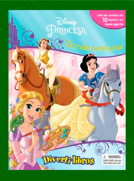 DISNEY PRINCESA DIVERTI LIBROS – LIBRERIA PARTHENON