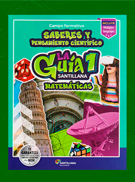 GUIA SANTILLANA 1 MATEMATICAS – LIBRERIA PARTHENON