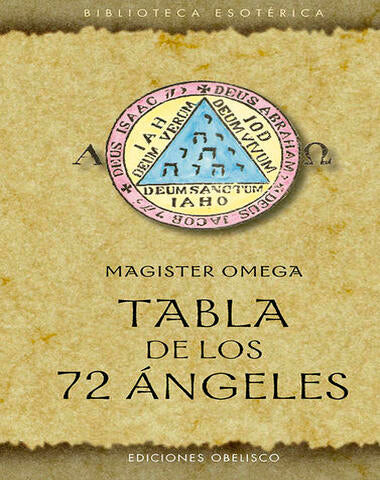 TABLA DE LOS 72 ANGELES – LIBRERIA PARTHENON