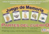 MEMORY GAME PARTS OF THE BODY – LIBRERIA PARTHENON